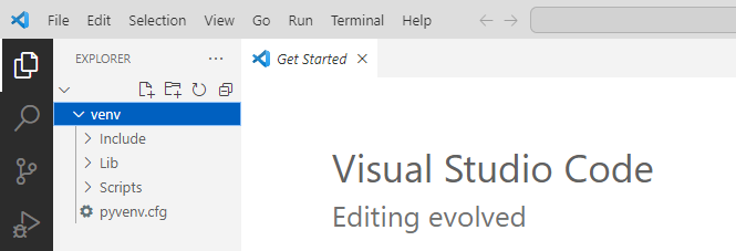 VSCode 파이썬 가상환경(venv) 설정, 터미널 여는법, ipykernel 패키지가 필요 : 네이버 블로그