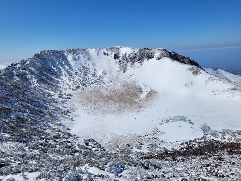 한라산(백록담) 등반기::한라산등정인증 하는 법::겨울등산준비물 : 네이버 블로그