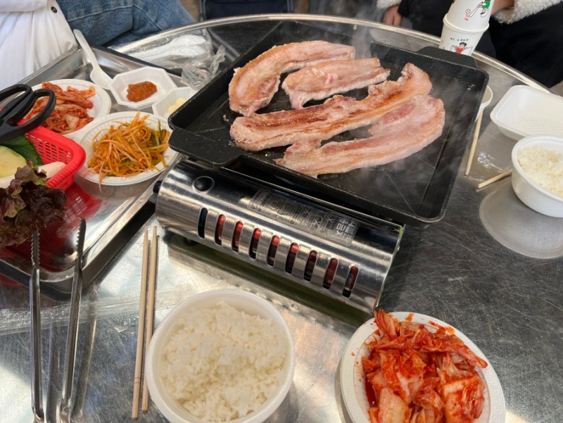 예산시장 백종원시장 가성비 좋은 삼겹살 맛집이네요 먹거리 구경 네이버 블로그