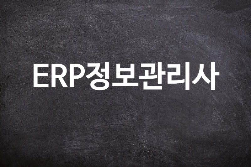 2023 Erp 정보관리사 접수 방법 자격증 시험일정 Erp회계1급2급 시험 정보 알아보기 네이버 블로그