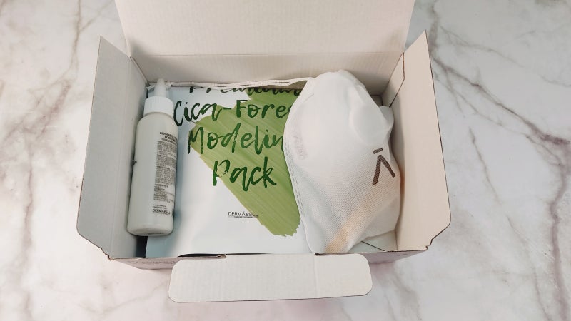 피부과에서 사용하는 더마벨 Dermabell 시카포레스트 모델링팩 후기 네이버 블로그