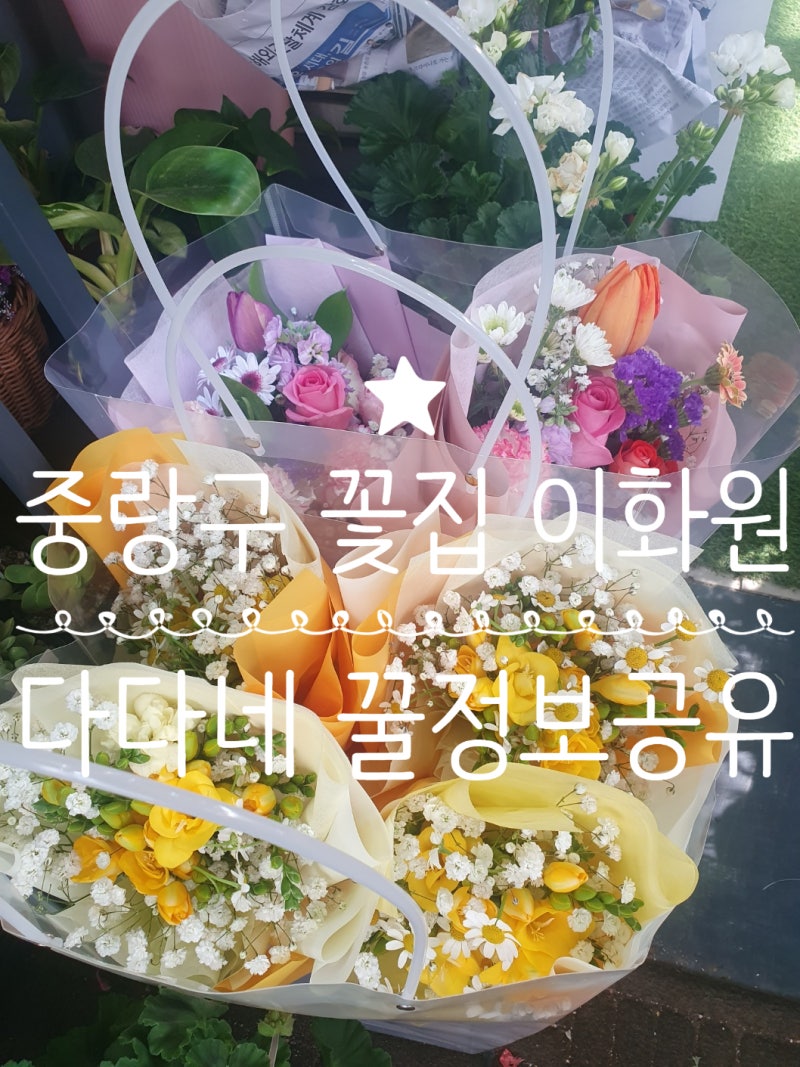 ★이화원★중랑구청꽃집 신내꽃배달 가성비좋은꽃집 이화원꽃다발비용 봉화산역꽃집추천 망우역 졸업식꽃다발 공연꽃다발 입학식꽃다발준비 꽃