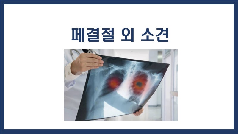 폐암 검사 결과 간유리 음영 결절 고립성 폐결절 양성 추정 결절 폐결절 외 소견 네이버 블로그