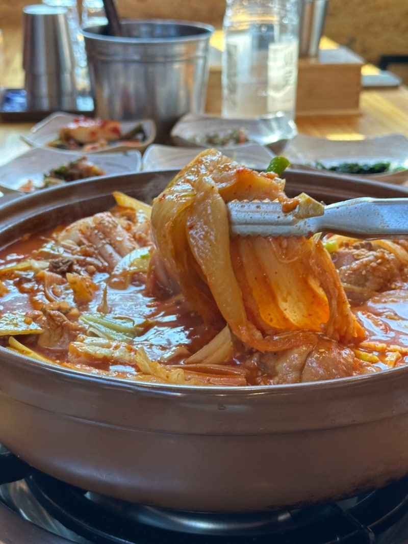 화성향남 맛집 토종닭으로 만든 묵은지닭볶음탕 맛집 풍미산장 네이버 블로그