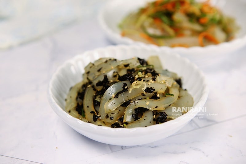 칼로리 낮은 음식 묵요리 청포묵무침 동부묵무침 청포묵김무침 묵무침 네이버 블로그