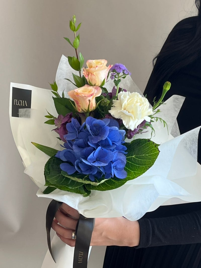Uif Flower 경기광주 꽃집 유이프플라워수국 꽃다발미니꽃다발꽃다발선물태전동꽃집경기광주플라워클래스 네이버 블로그