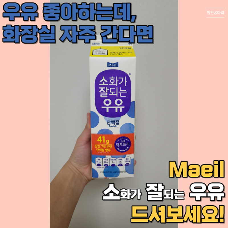 단백질 운동선수에게 추천하는 소화가 잘되는 우유매일우유 30대우유 단백질우유 락토프리 유당분해우유 우유안부