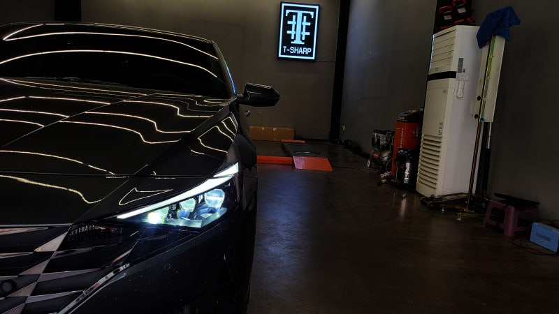 아반떼 CN7 순정 LED라이트, 테일램프 출고후 교체하기! T샵! : 네이버 블로그