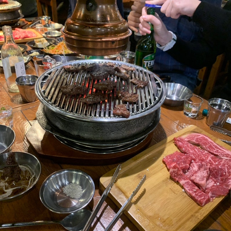 판교 소고기 맛집 야끼화로 가성비서비스 만점 단골 회식 장소와규 삼총사세트 네이버 블로그