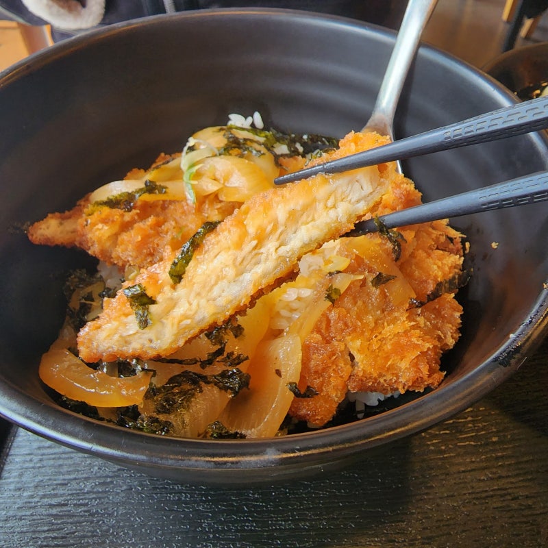 역전우동 돈가스 덮밥 우동세트 돼지갈비맛 튀김 네이버 블로그