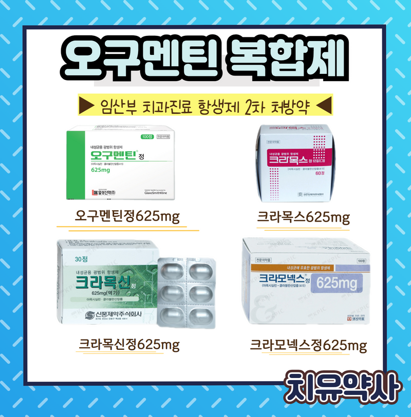 약사가 알려주는 임신 중 치과치료 후 복용가능한 약 항생제 진통제 아목시실린 오구멘틴 아세트아미노펜 네이버 블로그