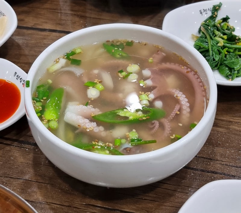 목포역 맛집 독천식당 연포탕 And 낙지비빔밥 내돈내산 네이버 블로그