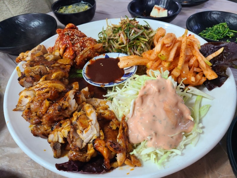 창원 북면 맛집 춘천막국수 닭보쌈 북면본점 푸짐한 닭보쌈 막국수 최강 조합 북면온천 맛집 네이버 블로그