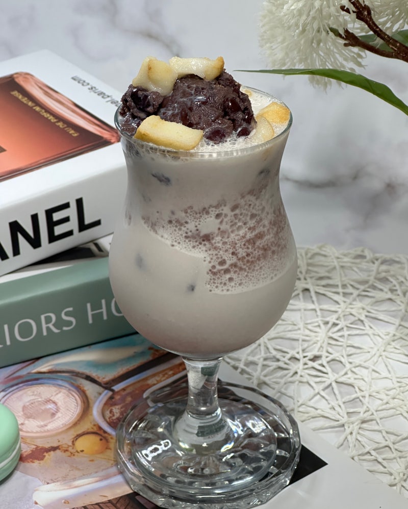 비비빅 팥 인절미쉐이크 만들기, 따라하고 싶은 레시피 : 네이버 블로그