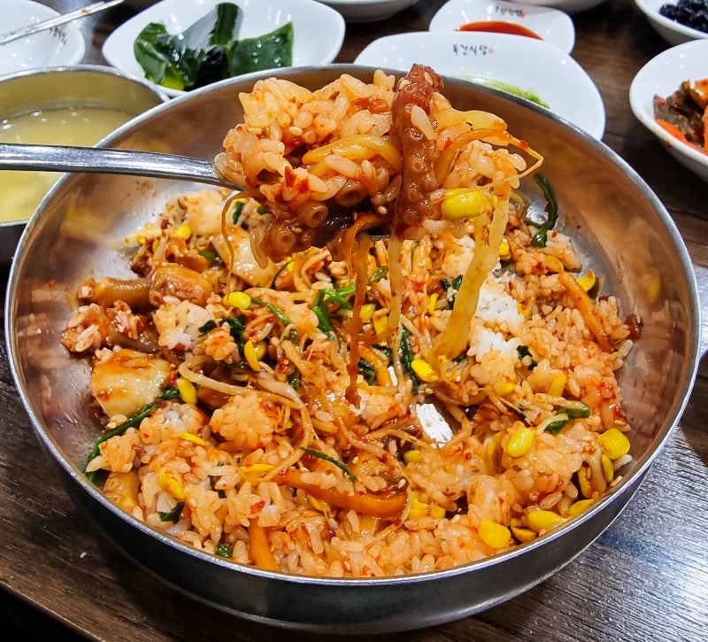 목포역 맛집 독천식당 연포탕 And 낙지비빔밥 내돈내산 네이버 블로그