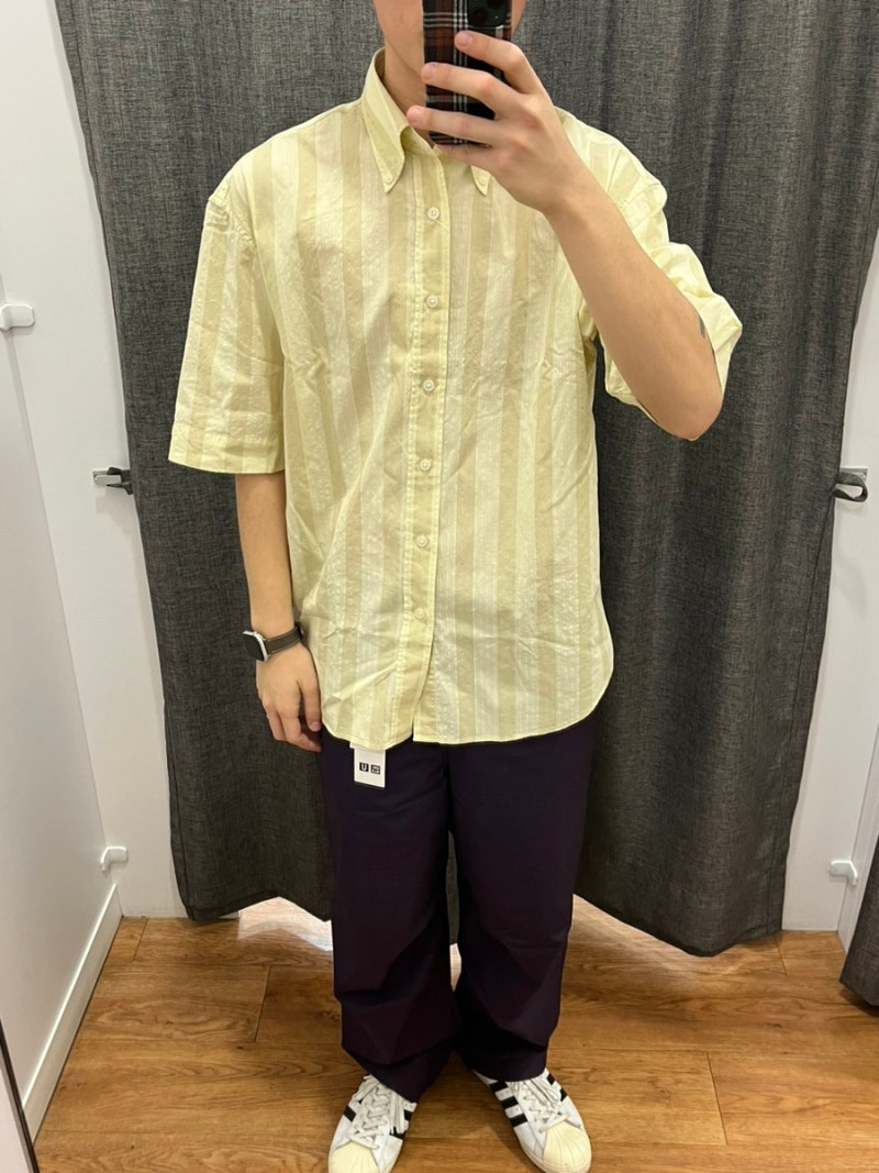 유니클로 U 23ss 실물후기 : 네이버 블로그