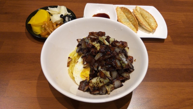 산본역 짜장면맛집 사미반점 산본점에서 간짜장군만두를 먹었습니다 포장가능 롯데피트인 산본 7층 식당 네이버 블로그