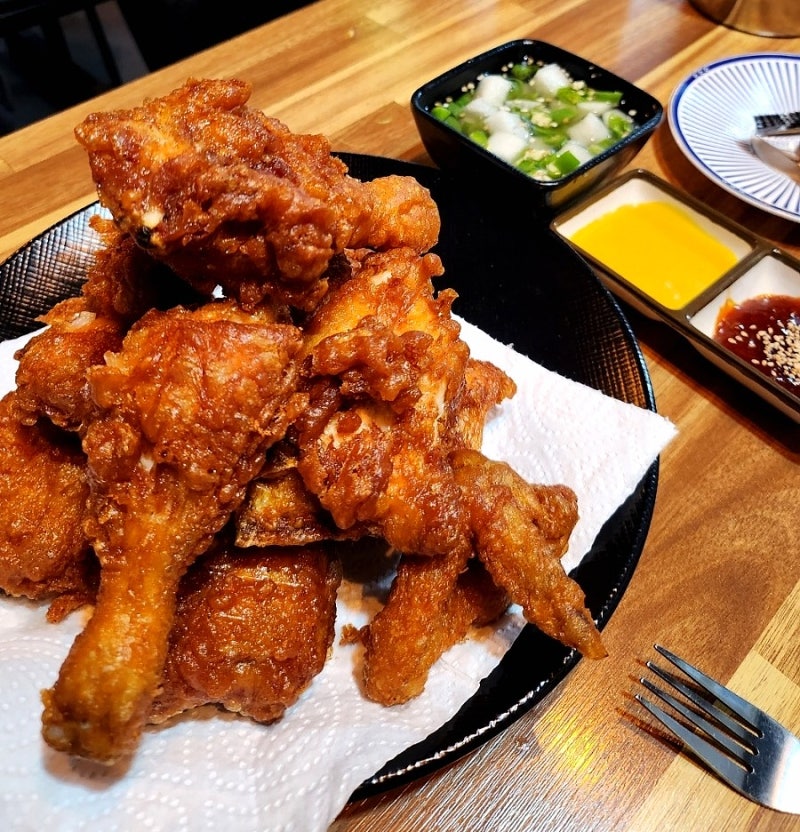 동대문역사문화공원역신당역 푸짐하고 바삭한 후라이드치킨 안주 맛집 술집 을지통닭 네이버 블로그
