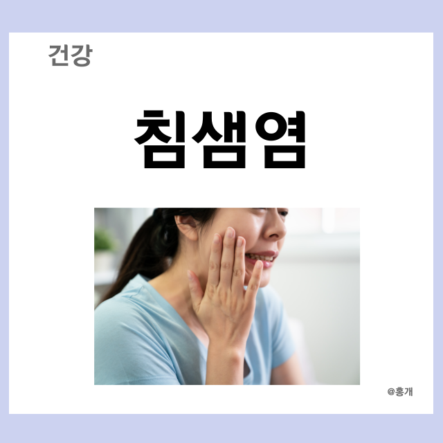 침샘염 증상 침샘염 원인 및 치료 침샘염 전염 네이버 블로그