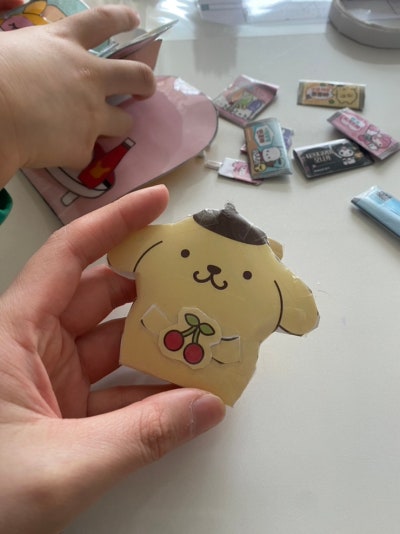 무료도안으로 폼폼푸린 폴더폰 산리오 아이스크림 피카츄 스퀴시북 만들기 네이버 블로그