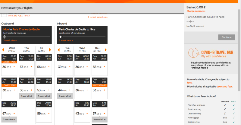 이지젯(easyjet) 니스->파리 항공권 예약방법 : 네이버 블로그