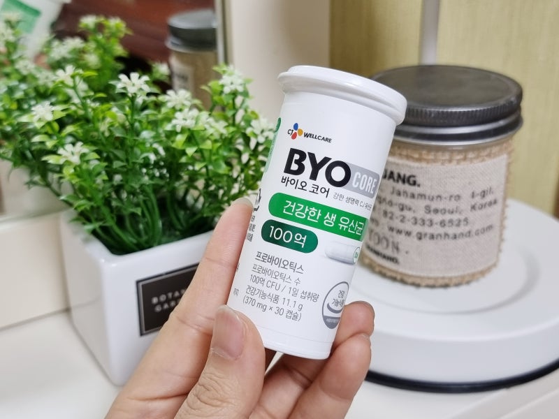 프로바이오틱스추천 100억 유산균 Cj웰케어 바이오코어 건강한 생유산균 네이버 블로그