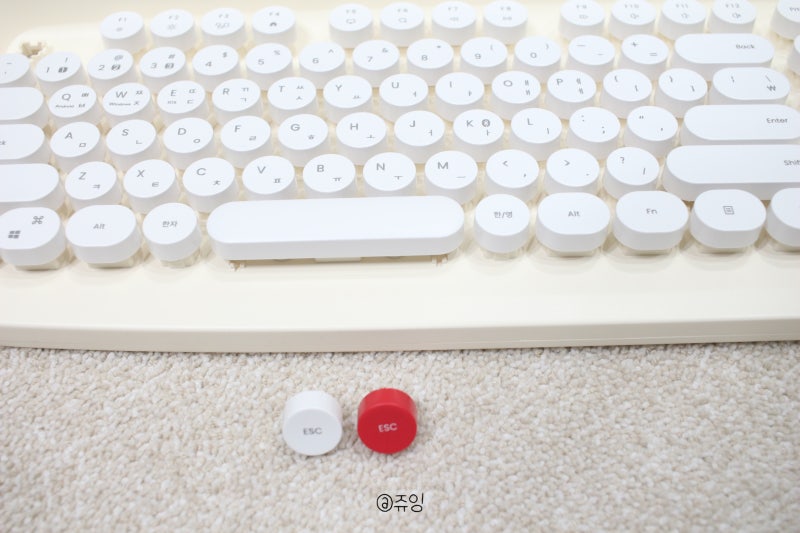 엑토 레트로 블루투스 키보드와 마우스 W 연결방법 네이버 블로그