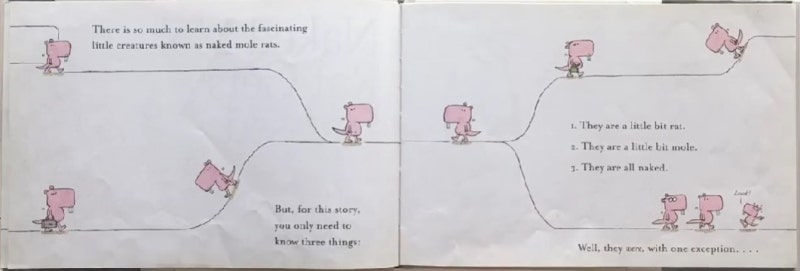 영어 그림책 추천 Naked Mole Rat Gets Dressedby Mo Willems : 네이버 블로그