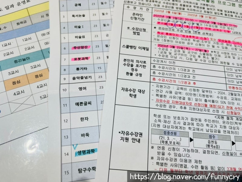 초등학교 전학절차 방학 중 전학 전입신고 후 서류 제출하기 네이버 블로그