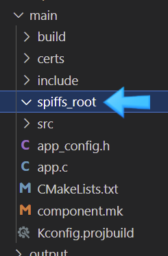 ESP32 - SPIFFS 파일시스템 업로드 시 생성하기 : 네이버 블로그