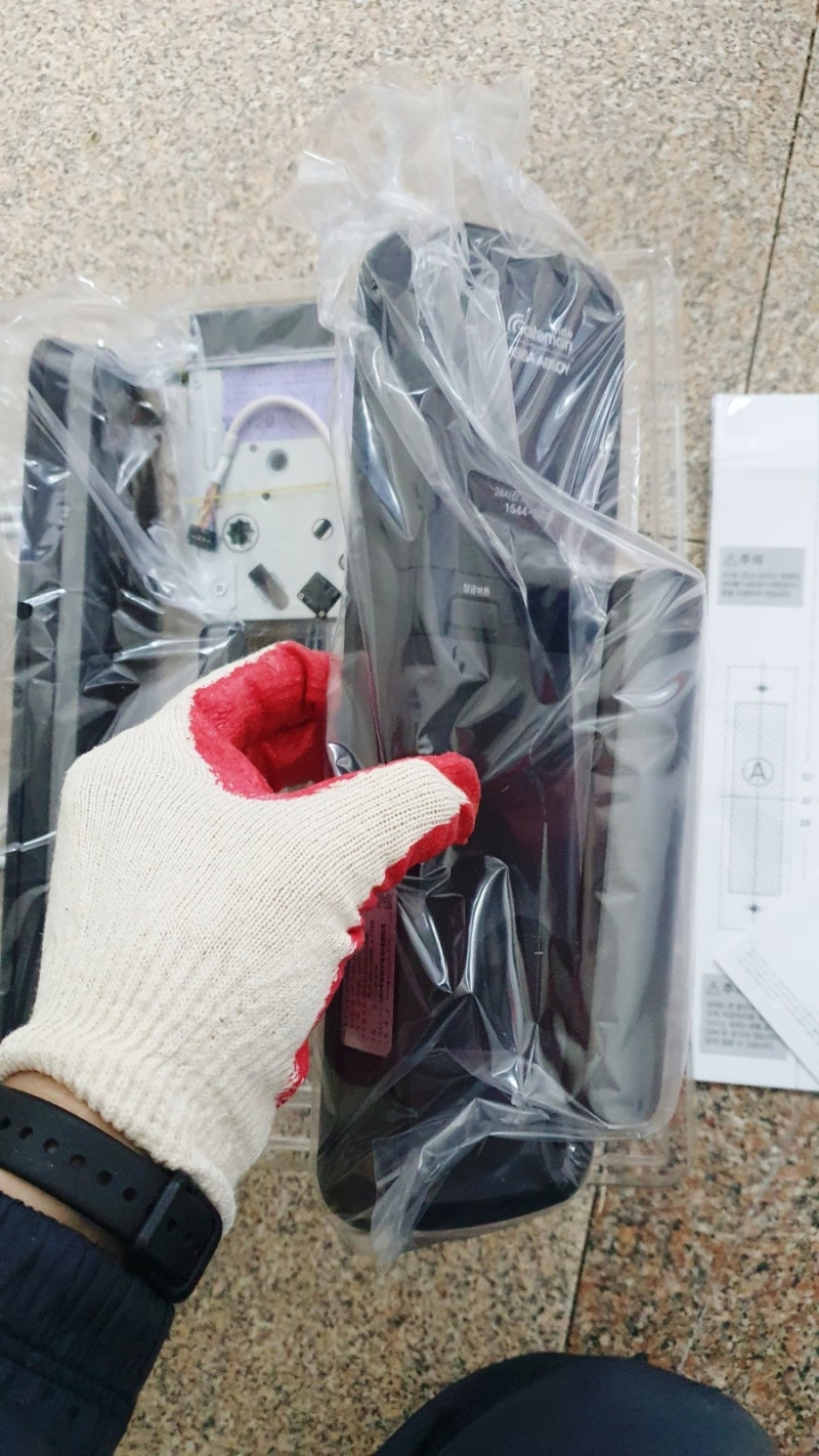 현관 번호키 셀프 설치 방법과 꿀팁 아파트 도어락 네이버 블로그