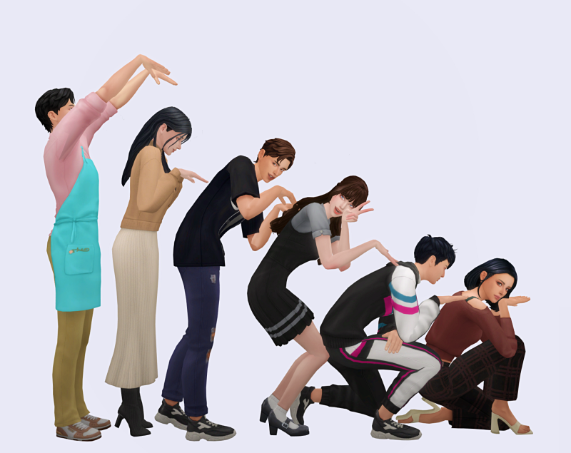 [심즈4] 라라마을, 6명의 맥매심배포 : 네이버 블로그
