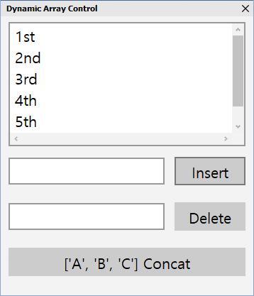 [Delphi] 동적배열(Dynamic Array) INSERT, DELETE, Concat 사용예제 : 네이버 블로그