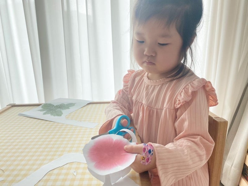 삼일절 엄마표 미술놀이 무궁화꽃 만들기 무료도안나눔 네이버 블로그