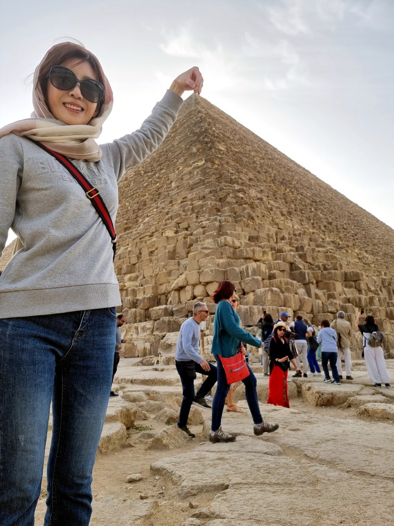 이집트 여행 8 카이로 8 기자 피라미드 Giza Pyramid 쿠푸 왕의 피라미드 내부관람 네이버 블로그