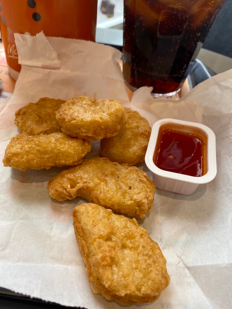 맥도날드 해피스낵 갓성비 간식맛집 슈림프 스낵랩 맥너겟 네이버 블로그
