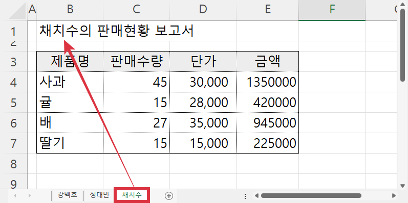 엑셀 함수 엑셀 파일에서 시트명 추출하기 Cell함수 활용 네이버 블로그