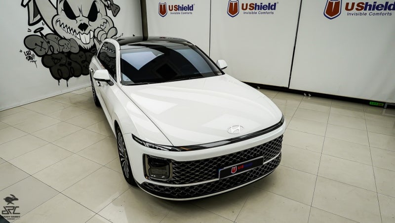 그랜저 GN7 하이브리드 추천. 유쉴드 바이올렛90S 썬팅, 문콕안심 PPF, 실내PPF 와 생활보호 D패키지 시공! : 네이버 블로그