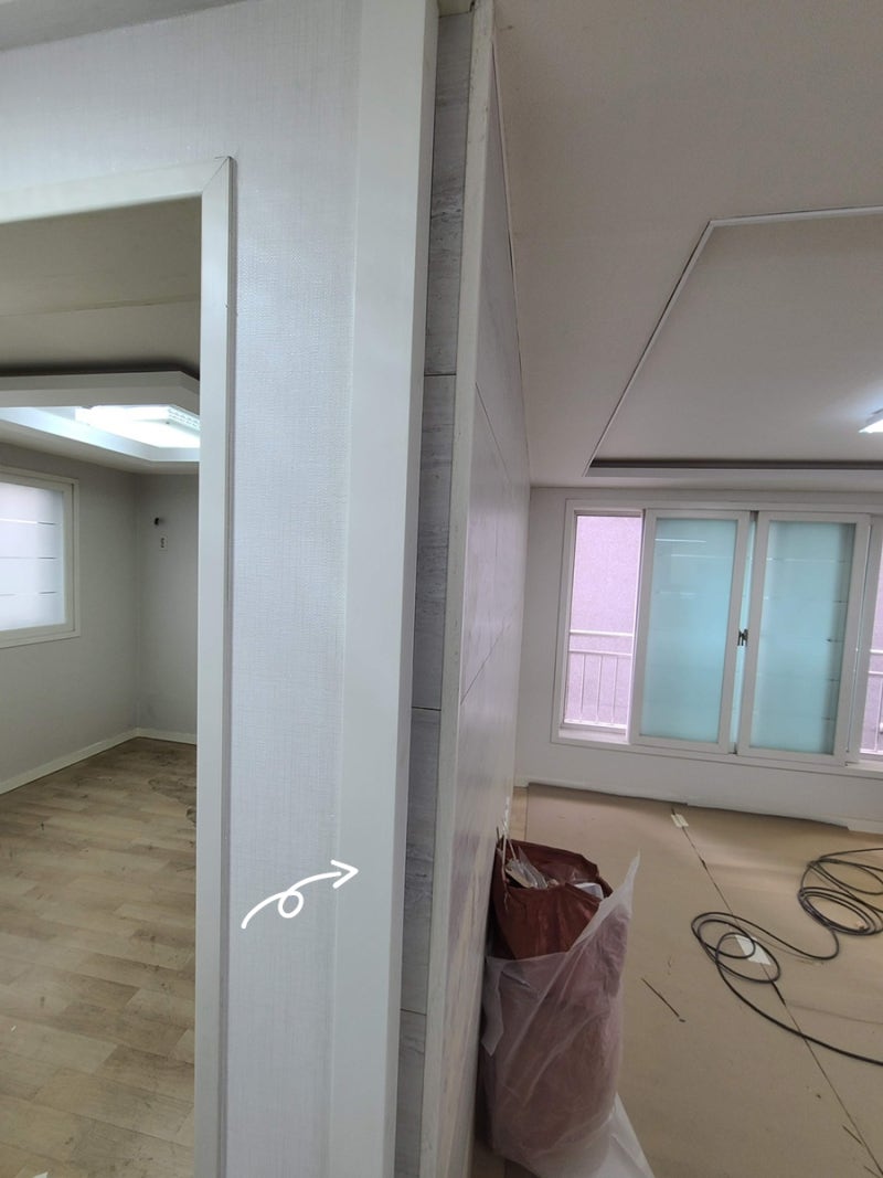 대구 목수 감각 : 대명동 빌라 아트월 목작업 해드렸어요 : 네이버 블로그