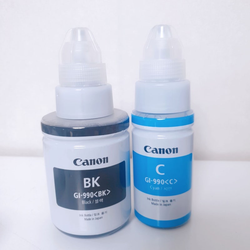 캐논 G3910 무한잉크 프린터 색상 안나올 때 해결방법 셀프수리 : 네이버 블로그