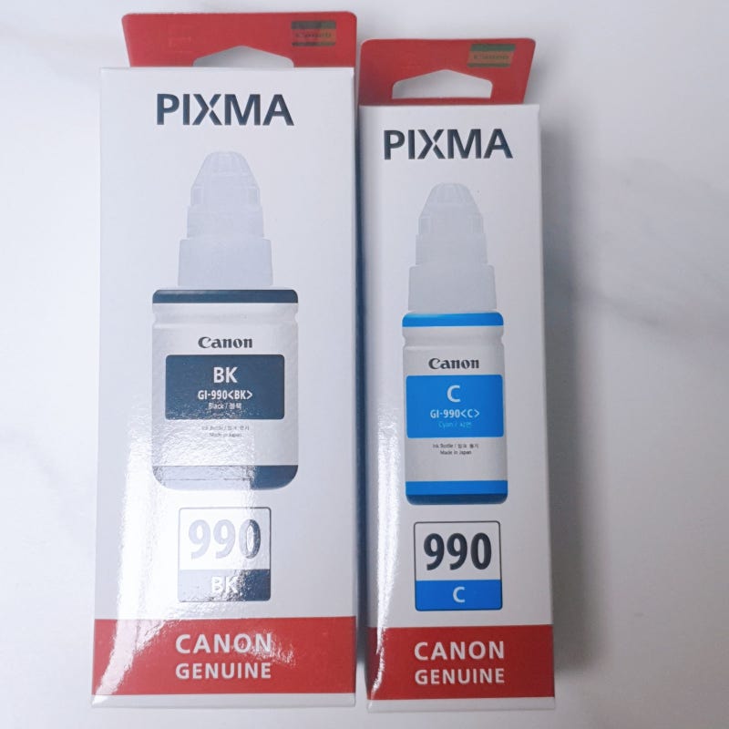 캐논 G3910 무한잉크 프린터 색상 안나올 때 해결방법 셀프수리 : 네이버 블로그