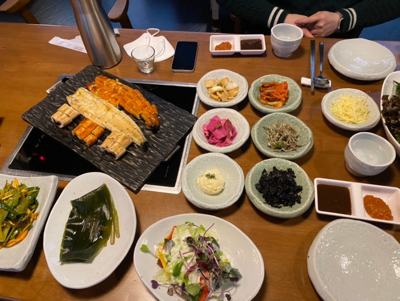 파주 갈릴리농원 청미안 장어구이 정식과 황복탕 가족모임 장소 네이버 블로그