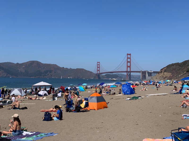 샌프란시스코 Baker Beach 샌프란시스코 로컬들이 즐겨찾는 베이커 비치 네이버 블로그