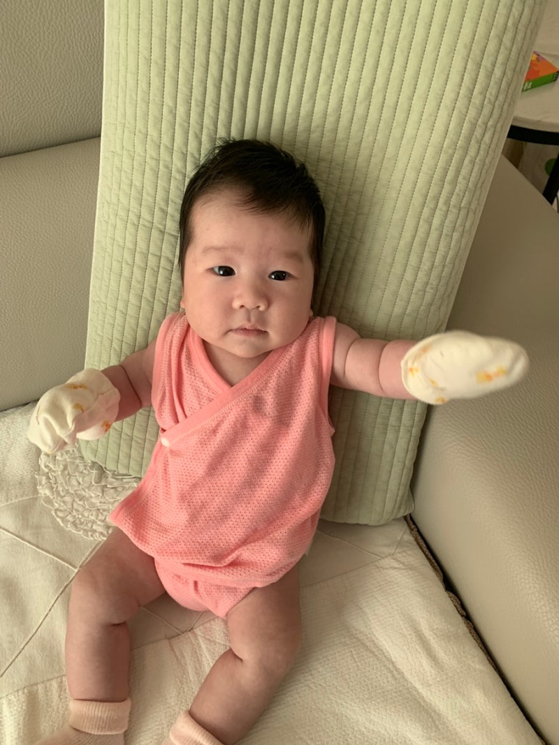 신생아 얼굴 눈크기 변화 0개월~5개월까지 네이버 블로그