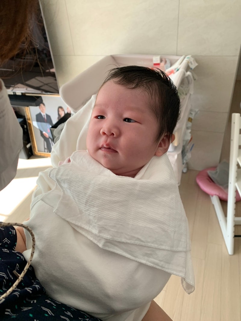 신생아 얼굴 눈크기 변화 0개월~5개월까지 네이버 블로그