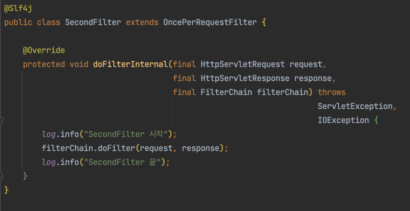 Spring boot Filter : 네이버 블로그