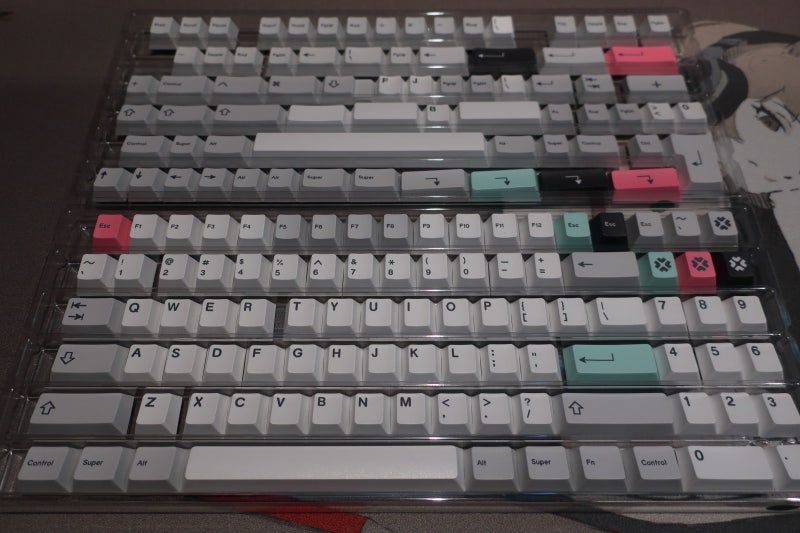 PBT 모돌라? 키캡, OTC MODO® LIGHT KEYCAPS, GMK Modern Dolch Light, Muted ...