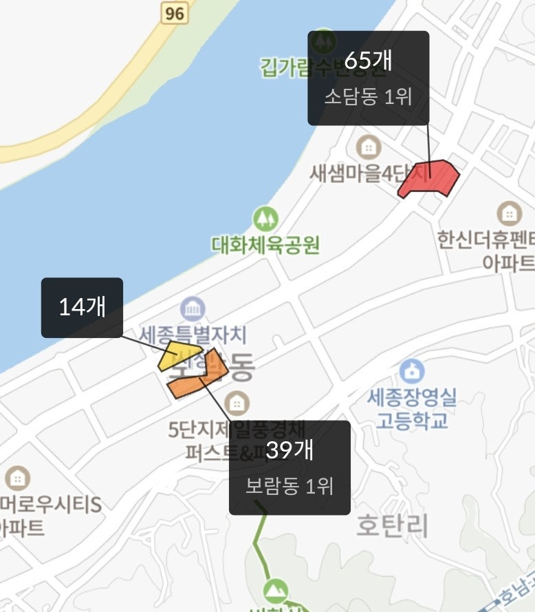 세종시 학군지는 어디일까학원가 특목고 진학률 학업성취도 결과 기준 네이버 블로그