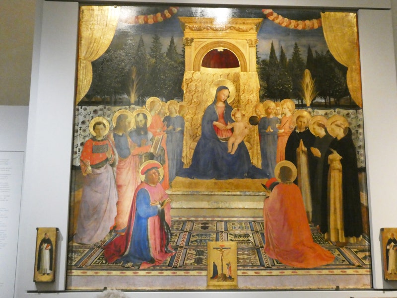 프라 안젤리코(Fra Angelico) - 안날레나 제단화(Annalena Altarpiece), Saladell'Ospizio dei Pellegrini) : 네이버 블로그