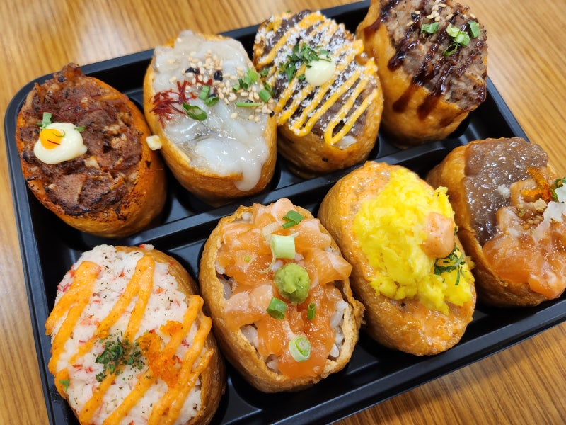 전주롯데백화점 대왕유부초밥 원조 도제 롯데백화점전주점 유부초밥 엄청 크고 맛있어요 네이버 블로그